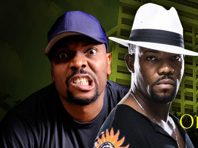 Yaw Goes Live On Stage With Okey Bakassi
