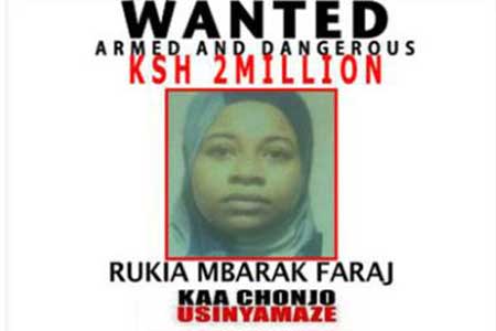 Kenya offers $20,000 bounty for suspected female terrorist | The ...