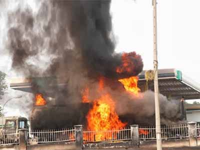 Fire guts Abuja NNPC mega station | The Guardian Nigeria News - Nigeria ...