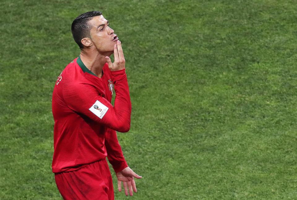 The G.O.A.T. and the goatee: Ronaldo explains his celebration and ...