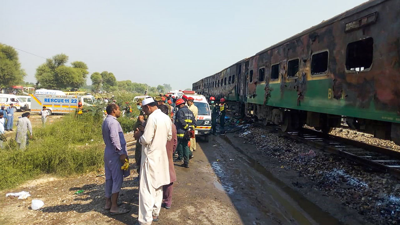 At least 71 killed in Pakistan train fire | The Guardian Nigeria News ...