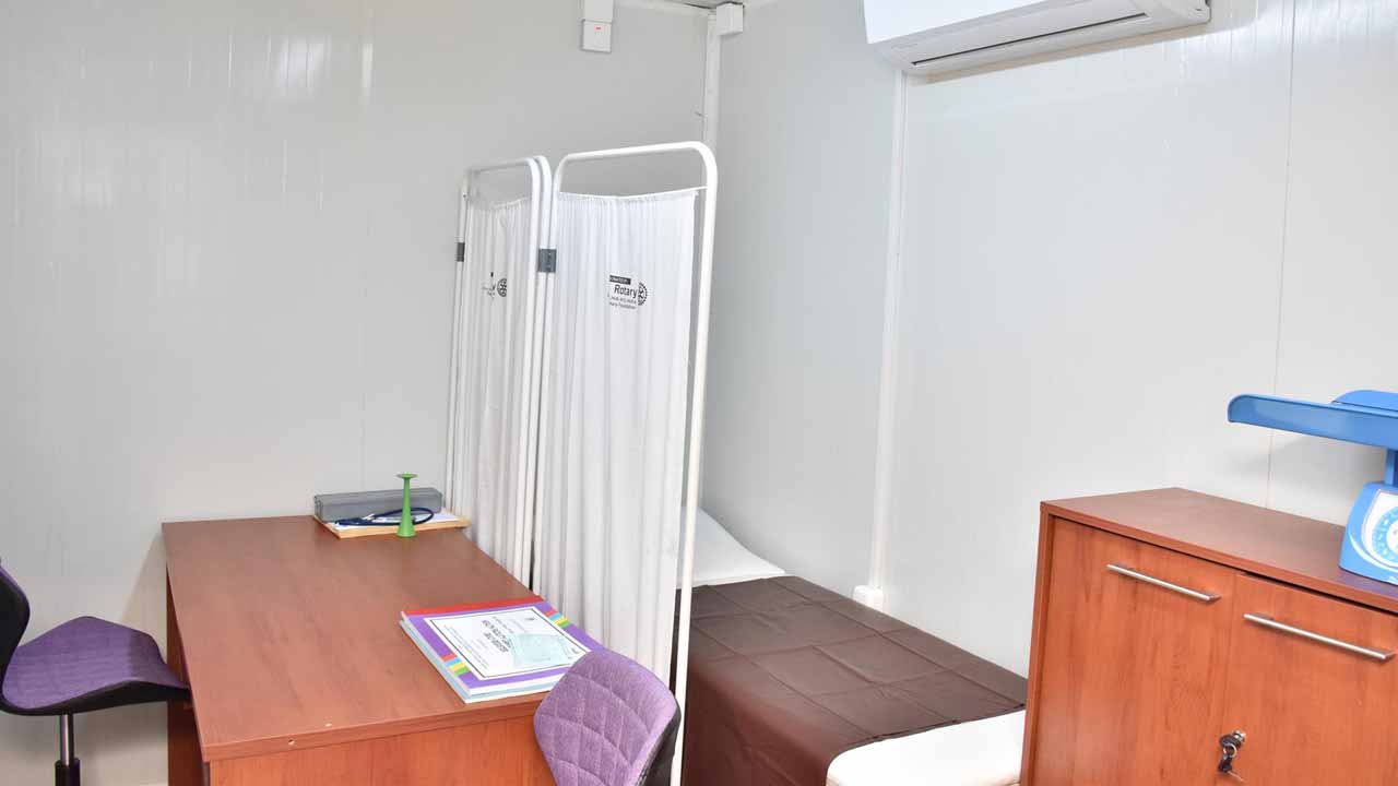 Group boosts healthcare in Idi Araba with medical cabin