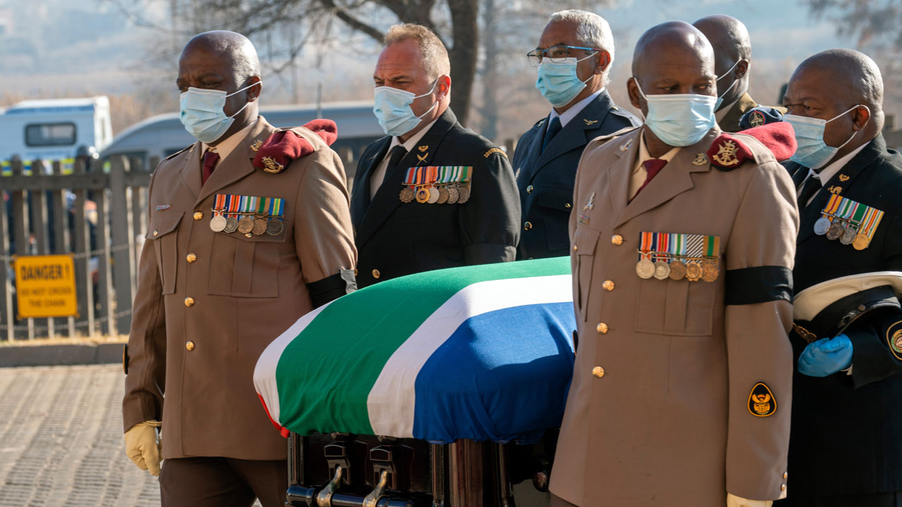 South African anti-apartheid icon Mlangeni laid to rest