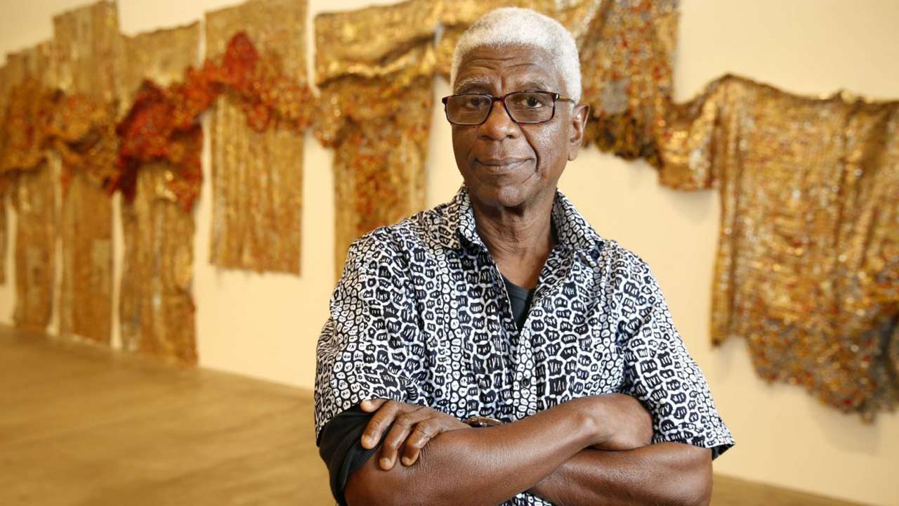 El Anatsui wins Skowhegan medal for sculpture