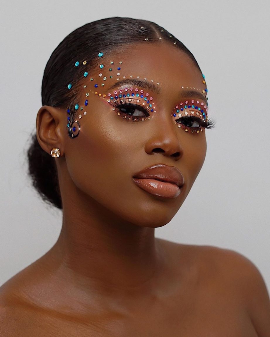 A Guide To Creating Rhinestone Eye Makeup Looks