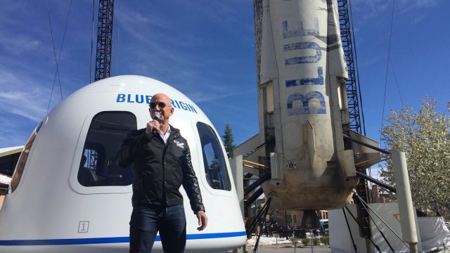 Bezos's Blue Origin makes fifth crewed flight into space