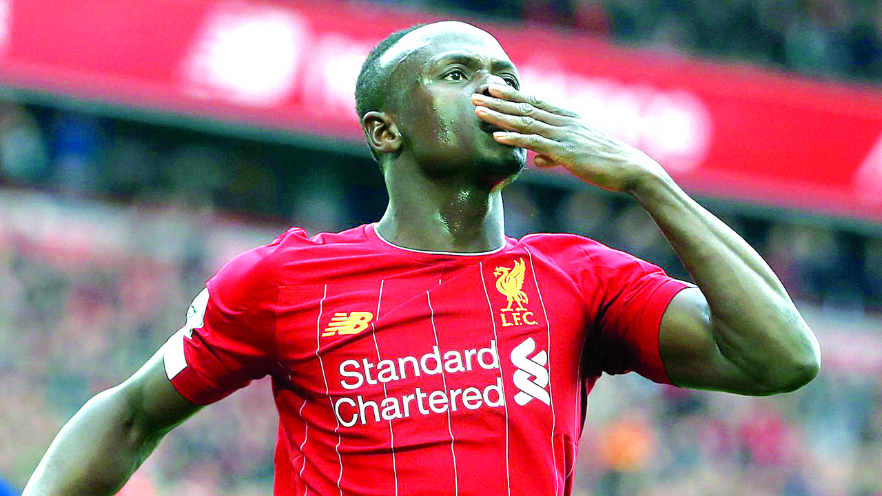 Mane reaches 100th goal mark as Liverpool beat Palace