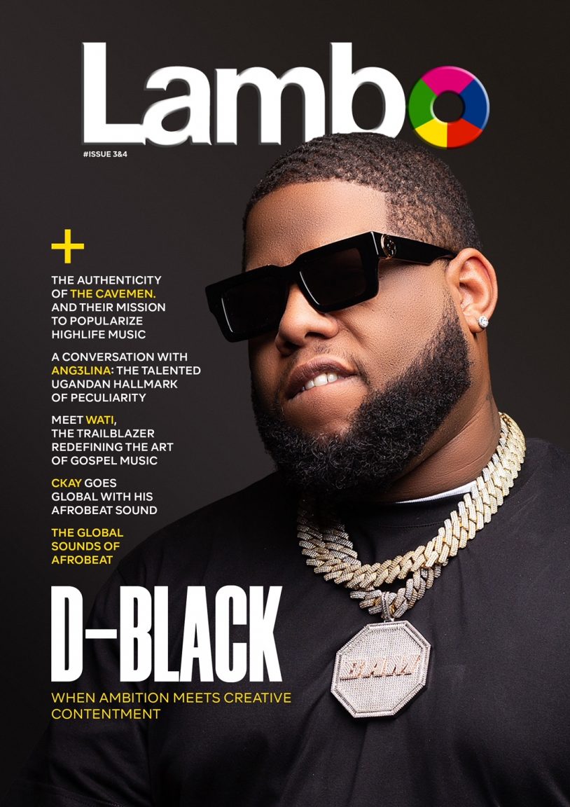 D-Black Covers Lambo Magazine November/December Issue