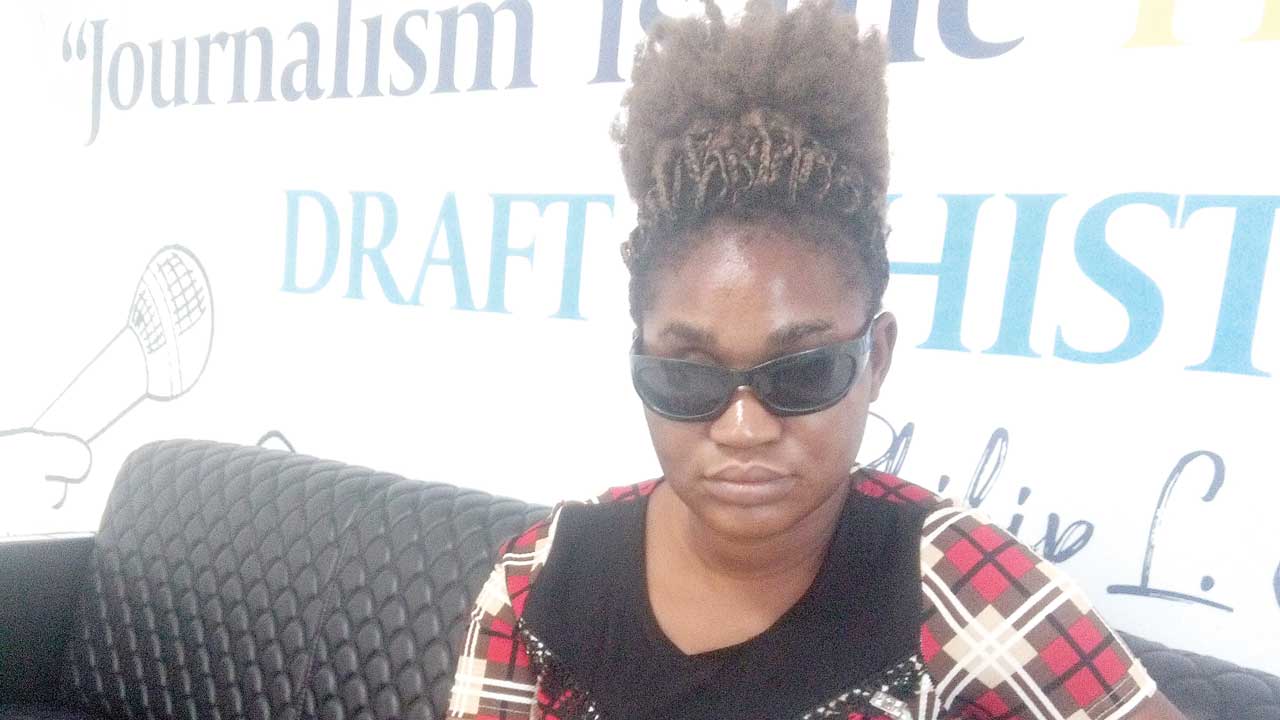 Uchechukwu, blind female graduate, needs N300,000 to see again | The ...