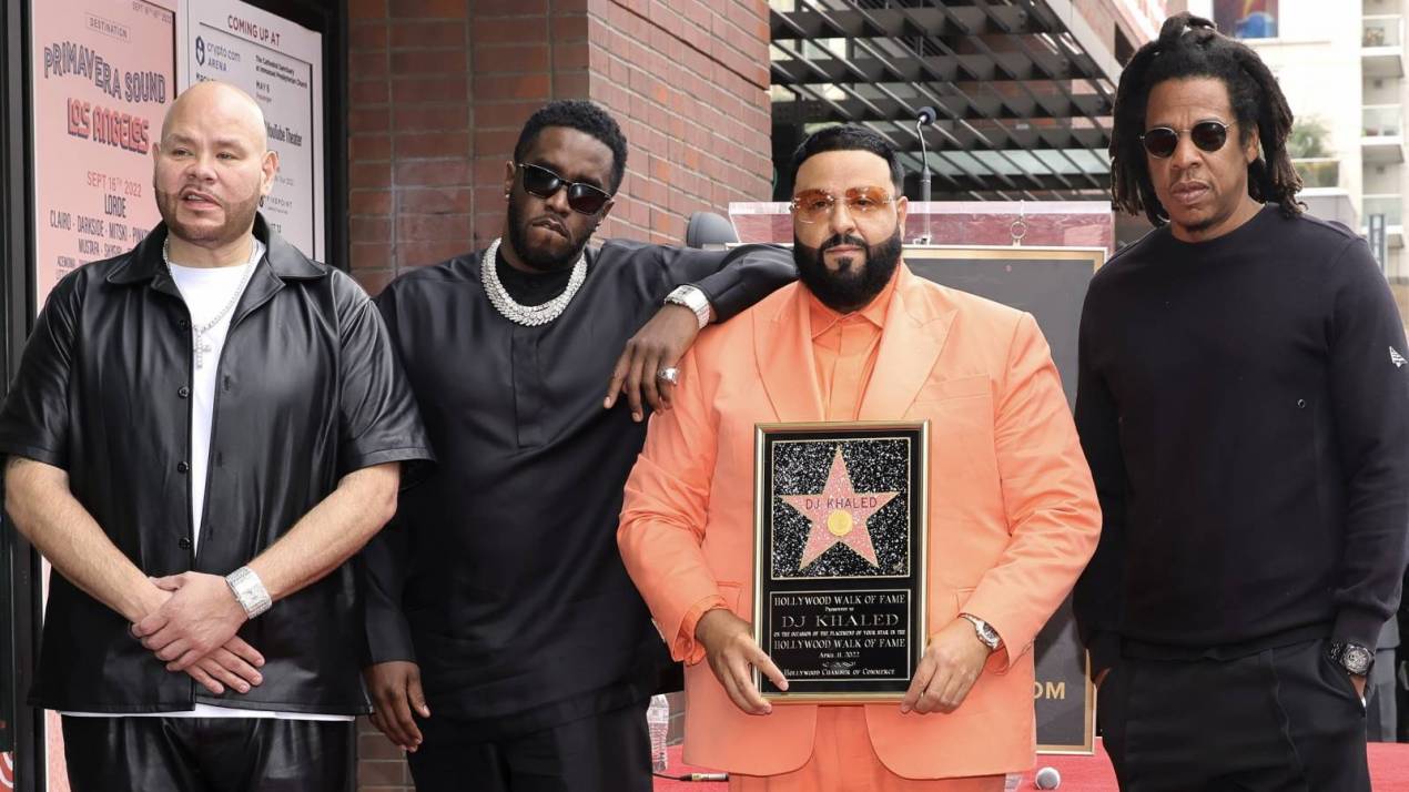 DJ Khaled Gets Inducted Into Hollywood Walk Of Fame