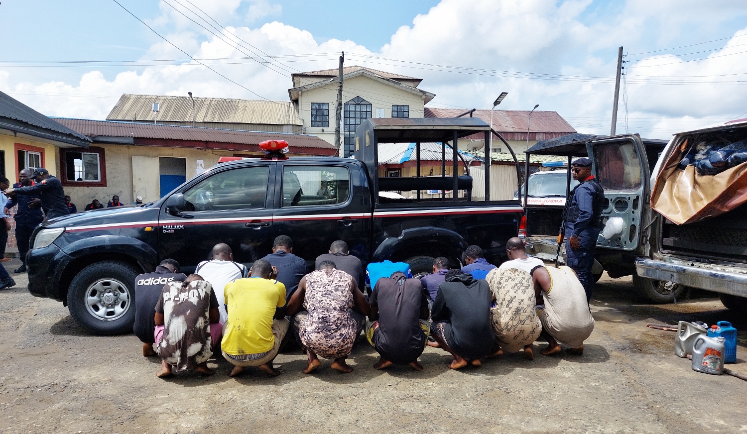 16 suspected oil thieves arrested in Rivers