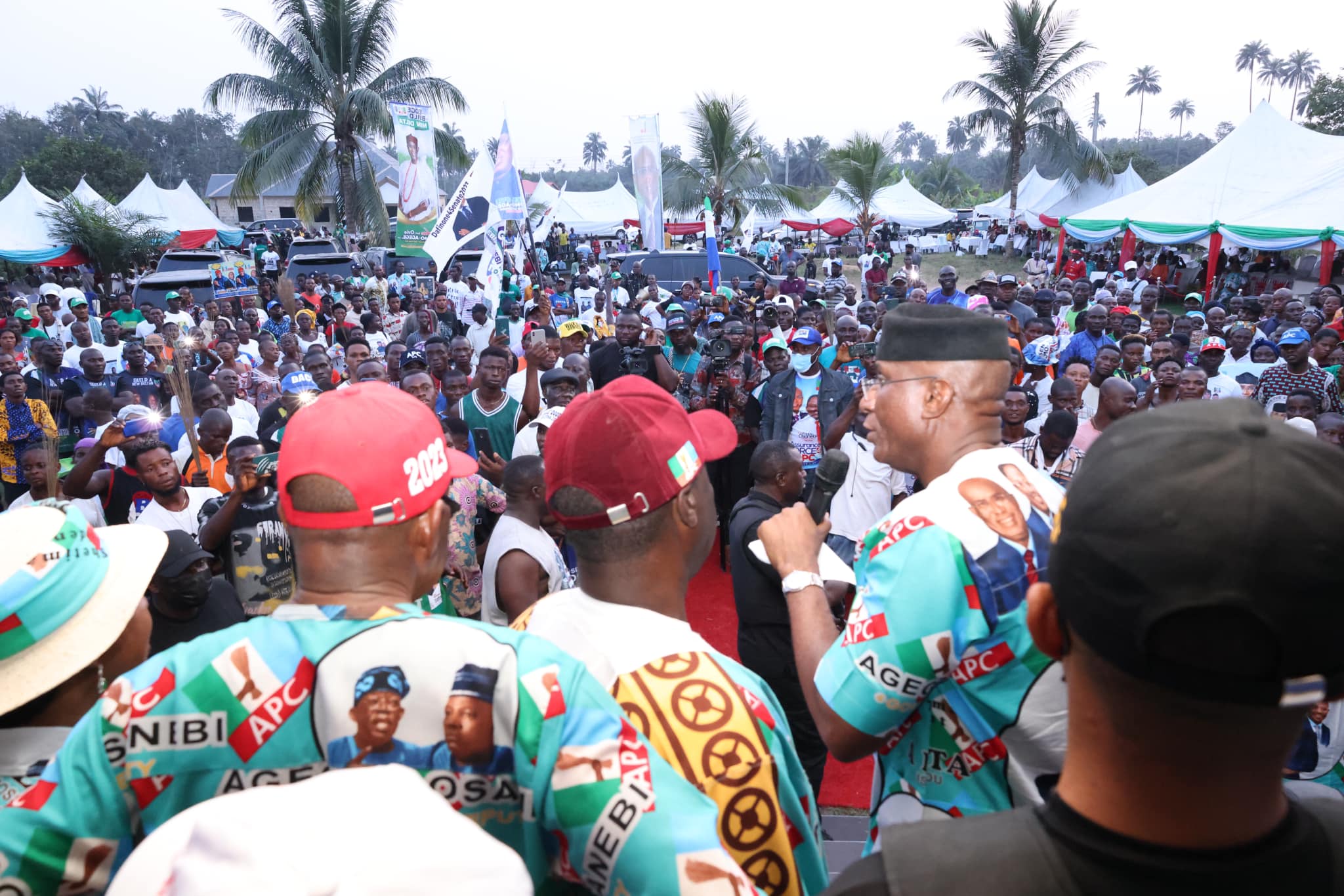 Omo-Agege to Delta residents: Take Okowa's money, but vote out PDP ...