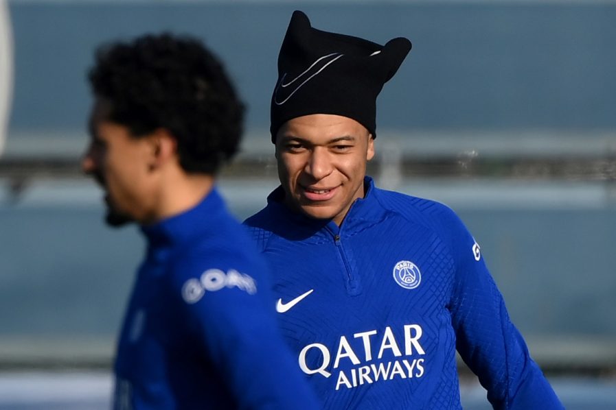 Mbappe returns to training ahead of Bayern Champions League tie | The ...