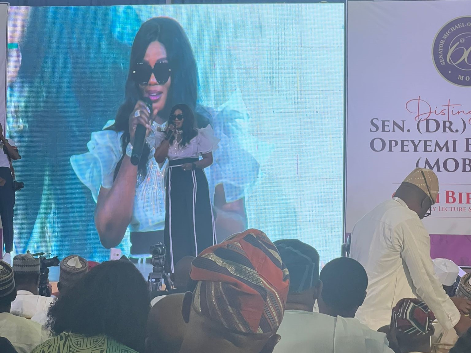 Funmi Ayinke Thrills Guests At Sen. Bamidele’s 60th Birthday | The ...
