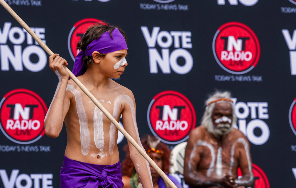 Australian protesters fight Indigenous rights reform