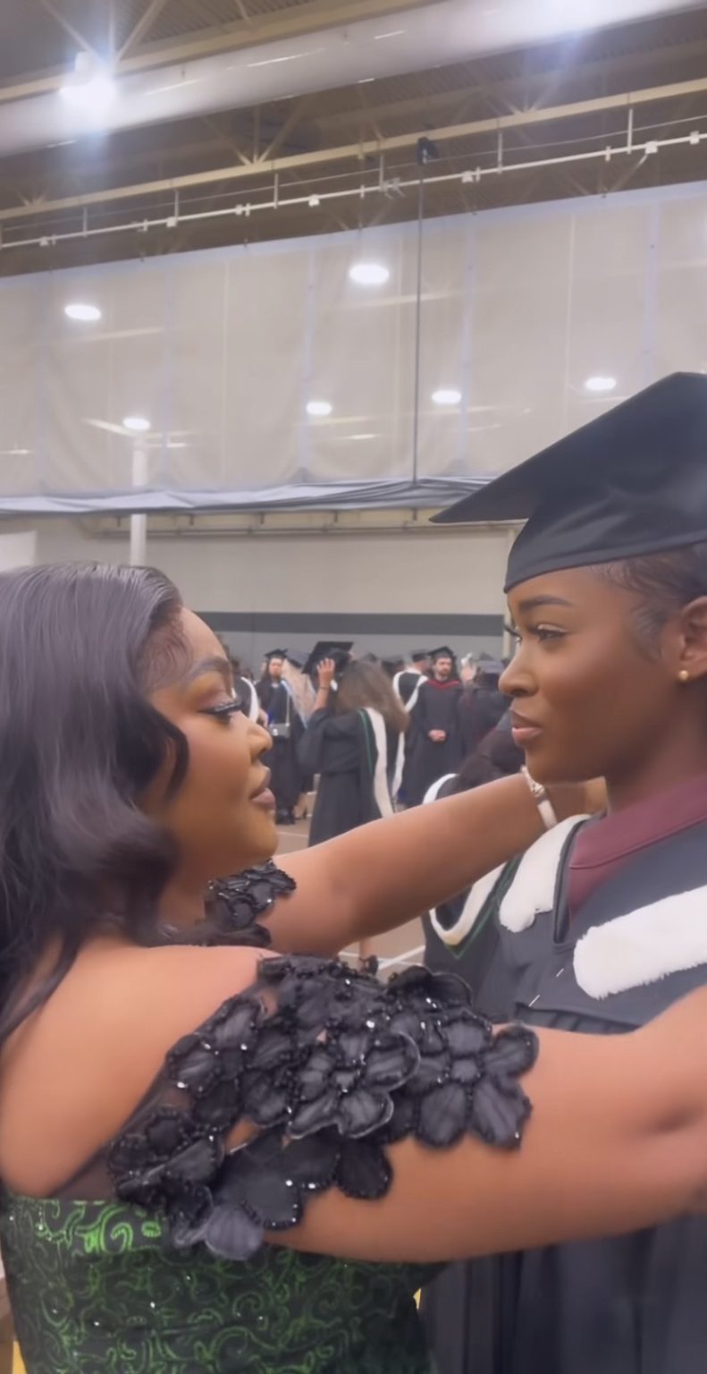 Actress Mercy Aigbe Celebrates Daughter Michelle's Graduation