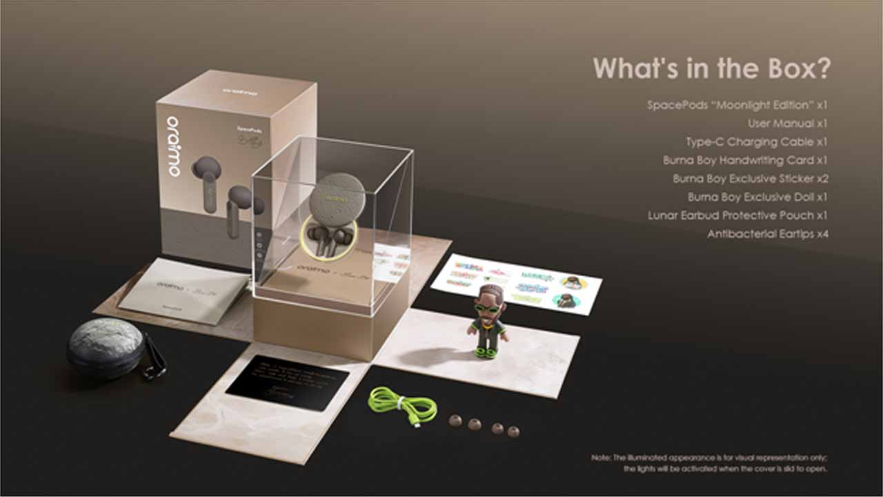 oraimo launches Burna Boy tuned SpacePods "Moonlight edition" - Where ...