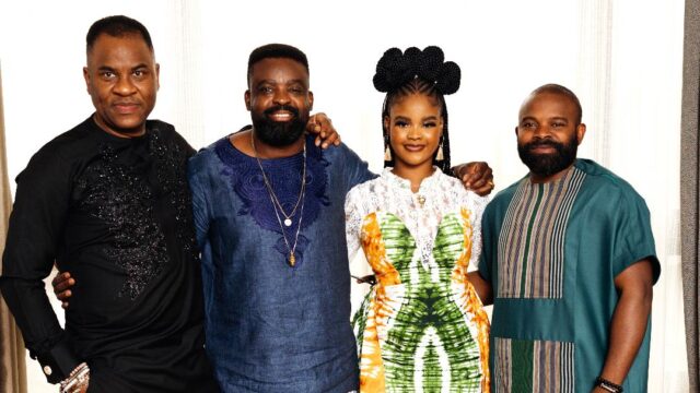 Anikulapo Stars, Owo Ogunde and Eyiyemi Afolayan Following Their Father ...