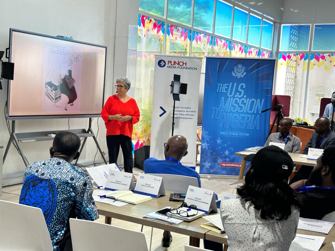 Renowned American cartoonist visits Nigeria, highlights role of ...