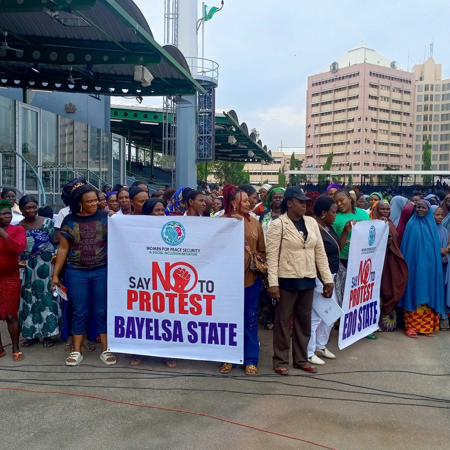 PHOTOS: Women group storms FCT, suspends nationwide protest