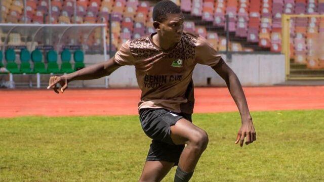 Douglas Sesugh Mercelinus: Rising Nigerian striker to watch | The ...