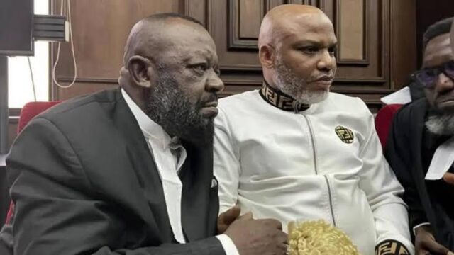 IPOB: Nnamdi Kanu dares judge as court adjourns case indefinitely