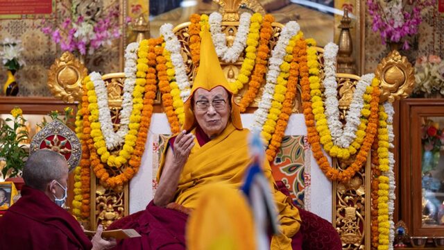 Dalai Lama honoured with 2025 Gold Mercury Award for peace, sustainability
