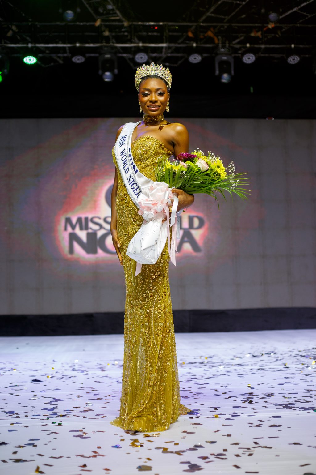 Lady Maiden Alex-Ibru graces Miss World Nigeria in grand style | The ...