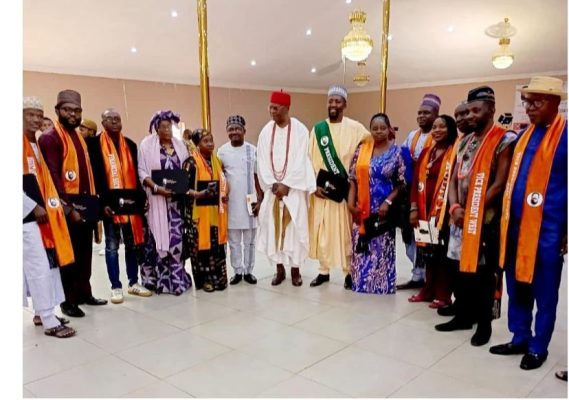 Artists group inaugurate executives, honour Obi of Onitsha