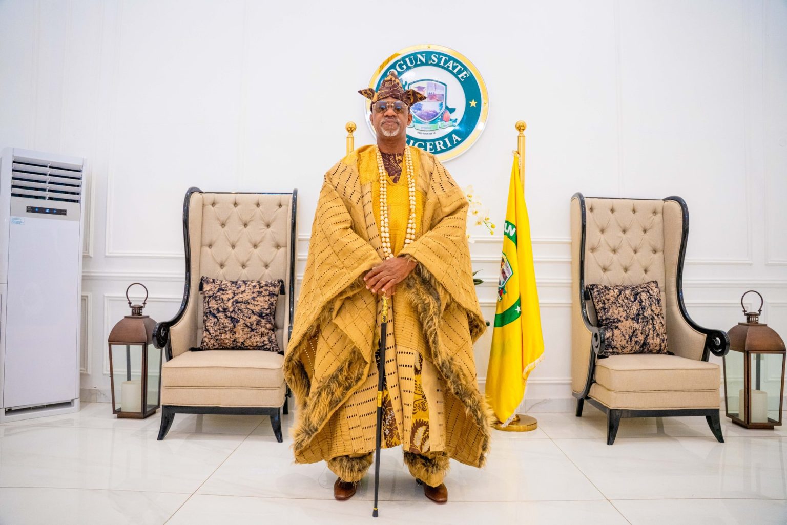 Ojude Oba 2025: Abiodun dazzles in royal outfit