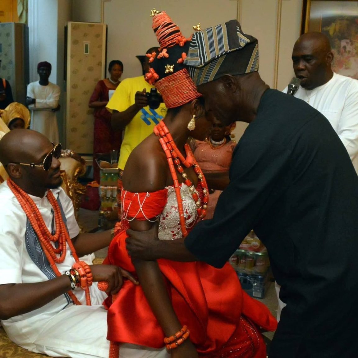In Pictures: 2Face ties the knot with Natasha Osawaru after Annie's ...