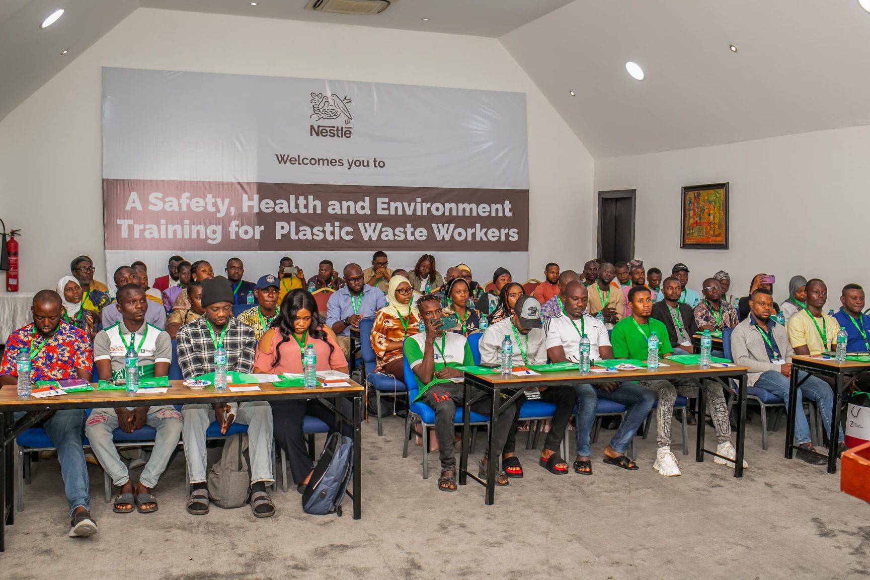 Nestlé Nigeria empowers 100 plastics waste workers to boost sustainable ...