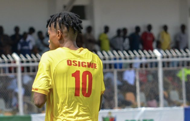 Falconets forward Osigwe joins Swedish club Djurgården