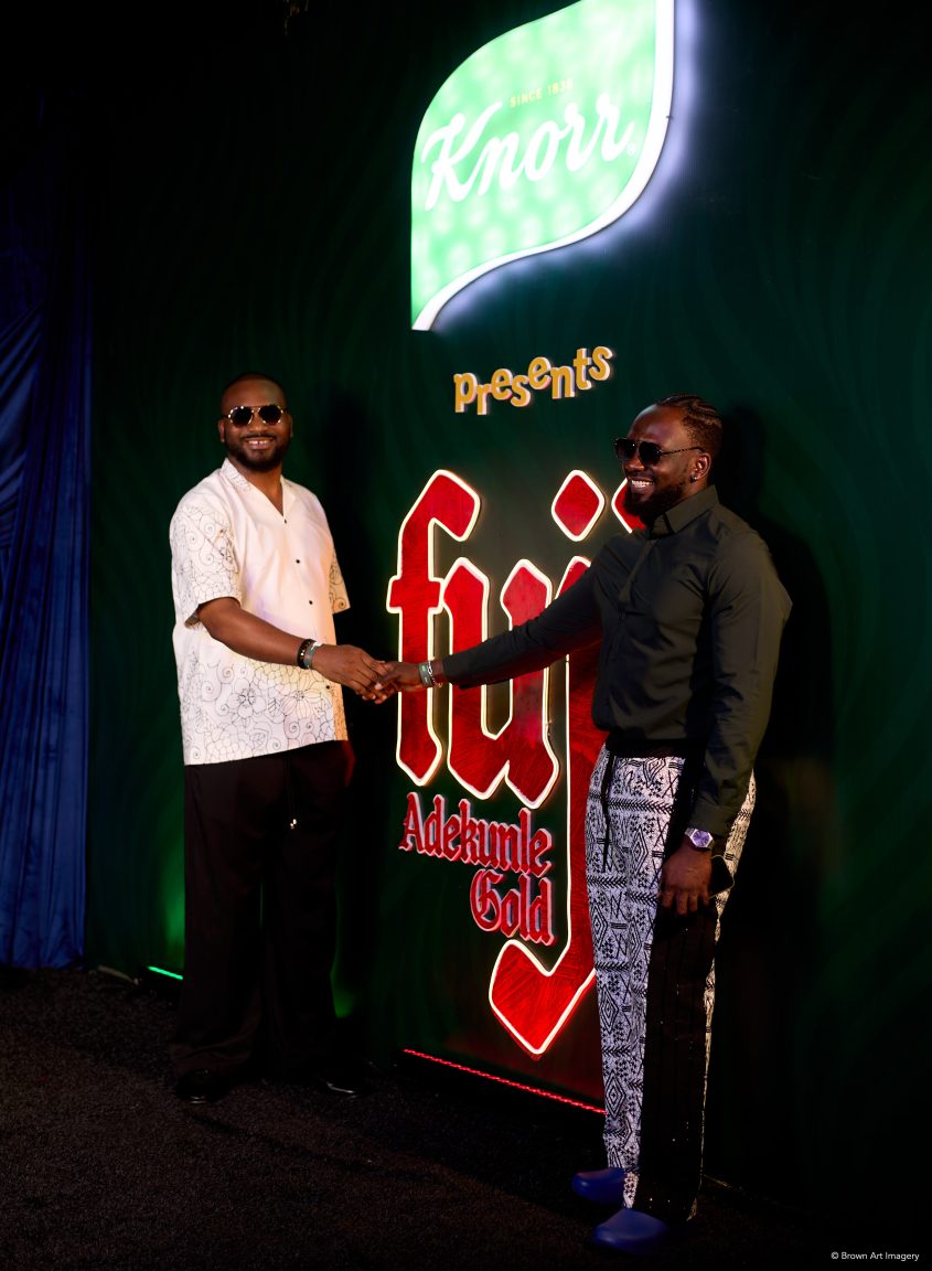In Pictures: Knorr hosts, celebrates Adekunle Gold’s homecoming album, Fuji