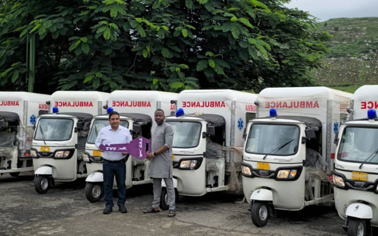 Simba TVS expands tricycles to boost last-mile logistics in Nigeria