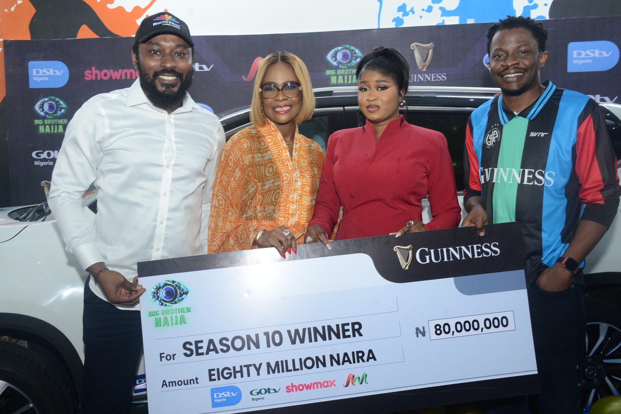 BBNaija winner Imisi receives N80 million, sport utility vehicle prize