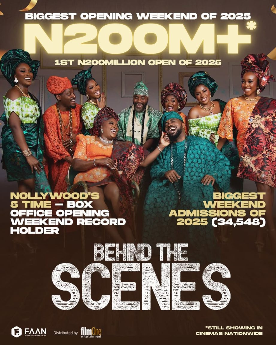 Funke Akindele’s ‘Behind The Scenes’ records over ₦200m in opening weekend