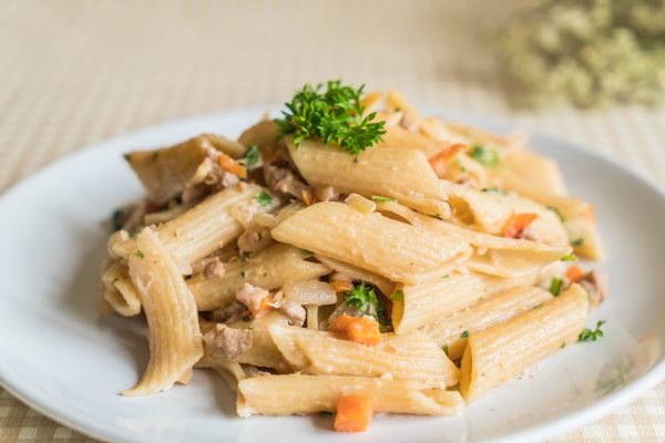Chef Pleasant: Creamy coconut chicken penne pasta
