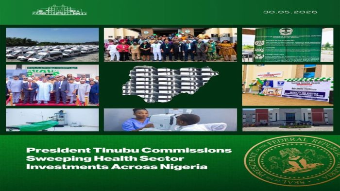 2026: President Tinubu commissions major health