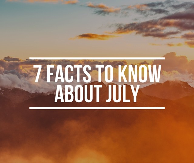 7 Facts To Know About July | The Guardian Nigeria News - Nigeria and ...